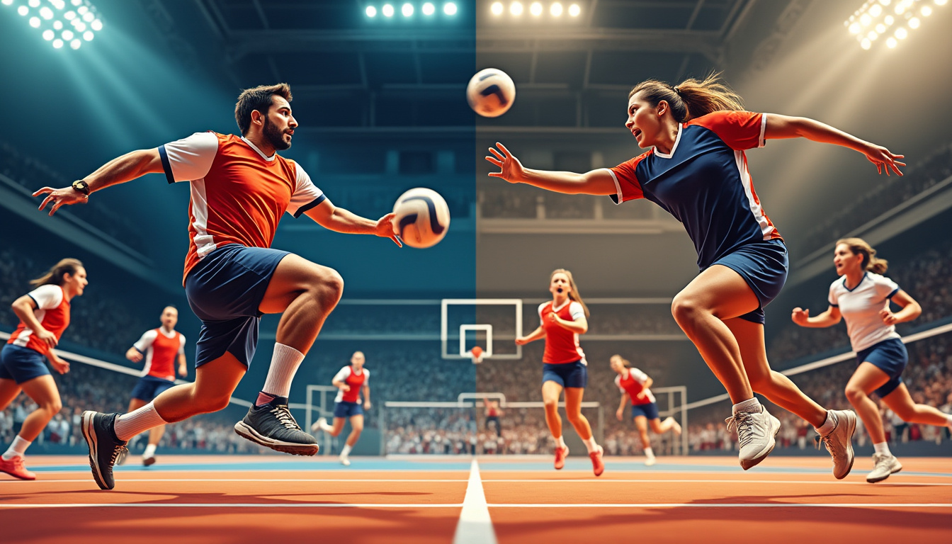Les différences de règles entre handball masculin et féminin - HVC HB ...