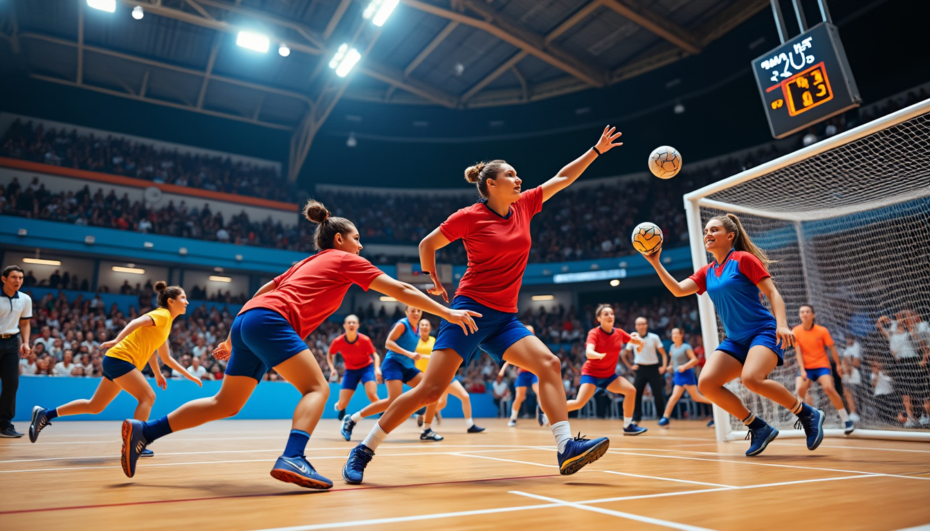 Les règles de la passe et du jeu collectif au handball - HVC HB - News ...