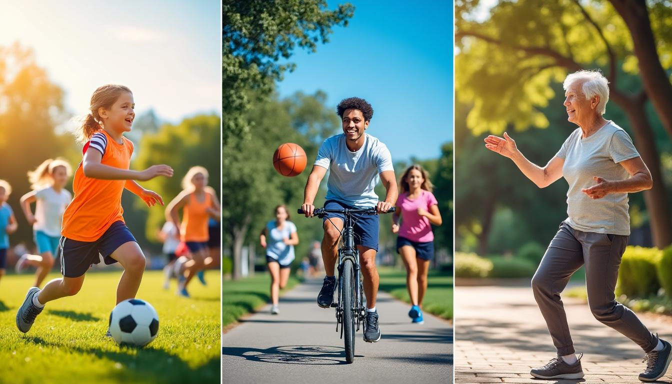 Les bienfaits du sport s'épanouissent dès l'enfance et perdurent à ...