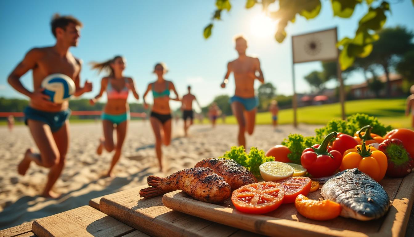 l'été en pleine forme : allier sport, barbecue et protéines pour un ...