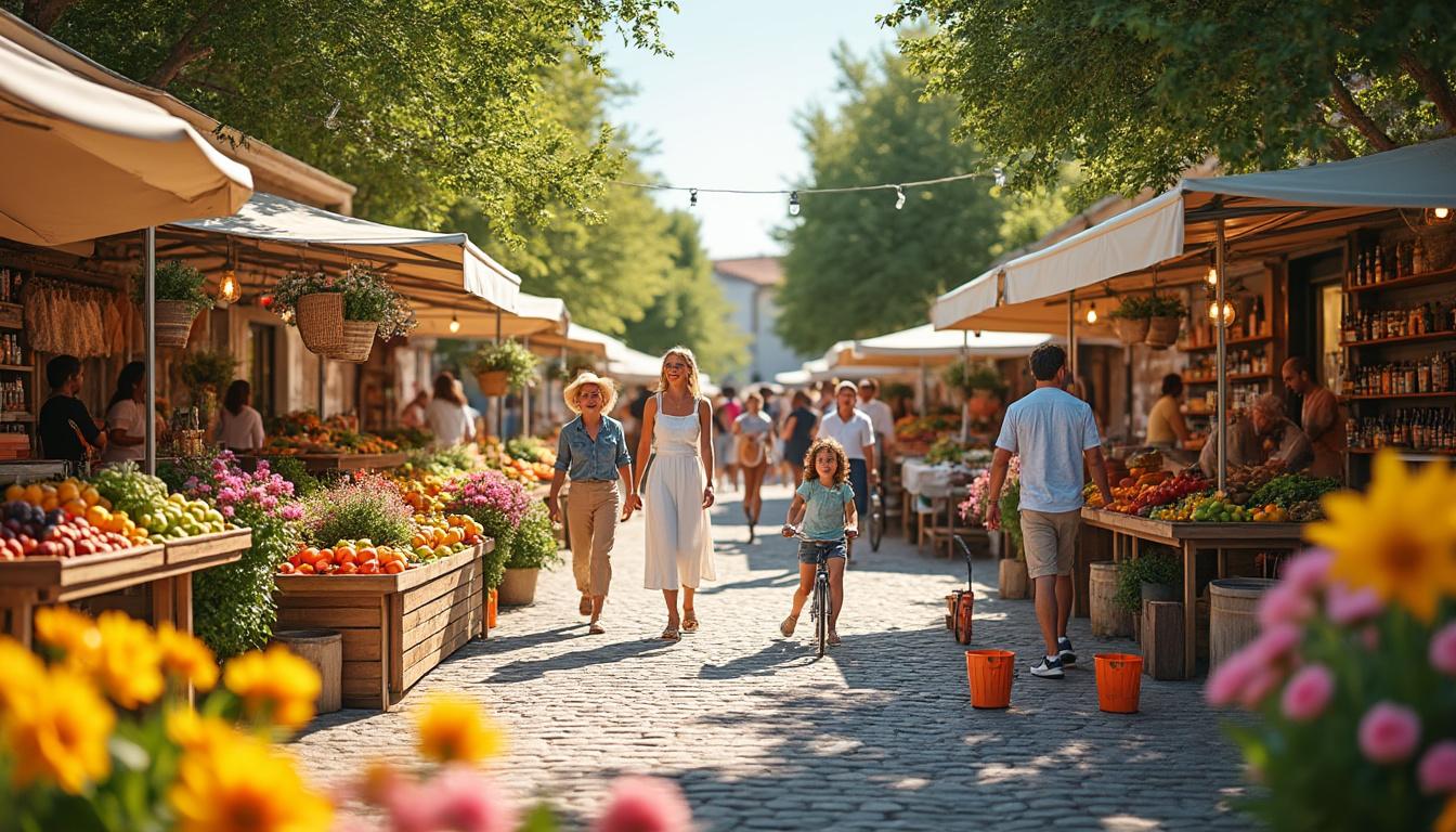 PLONGÉE AU CŒUR DU MARCHÉ DE QUESTEMBERT : ENTRE ANIMATIONS ESTIVALES ...