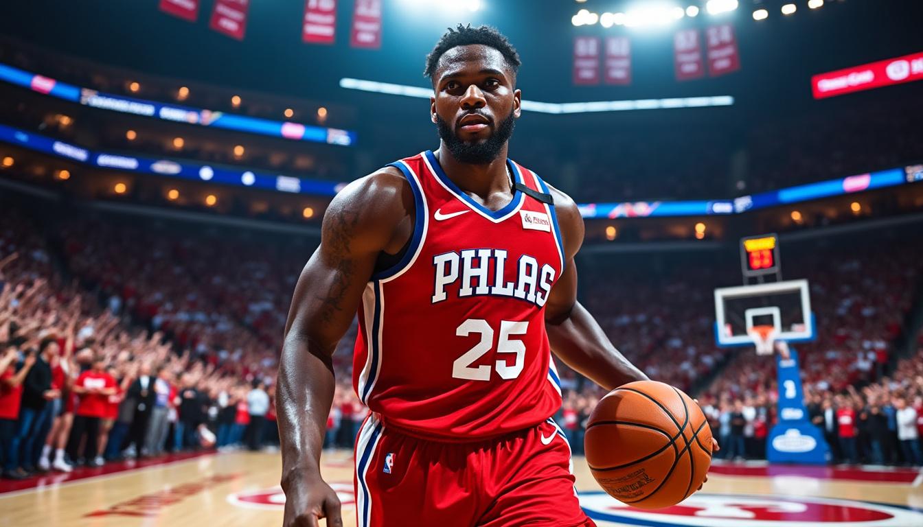 VJ Edgecombe des Sixers entre dans l'histoire avec 34 points lors de ...