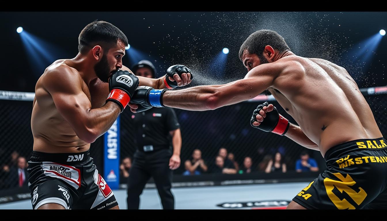 MMA : Pettis écrase Magomedov avec un coup de coude retourné ...
