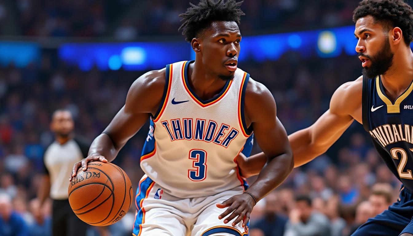 NBA : Le Thunder tient bon face aux Wolves, 'SGA' préserve l'espoir ...