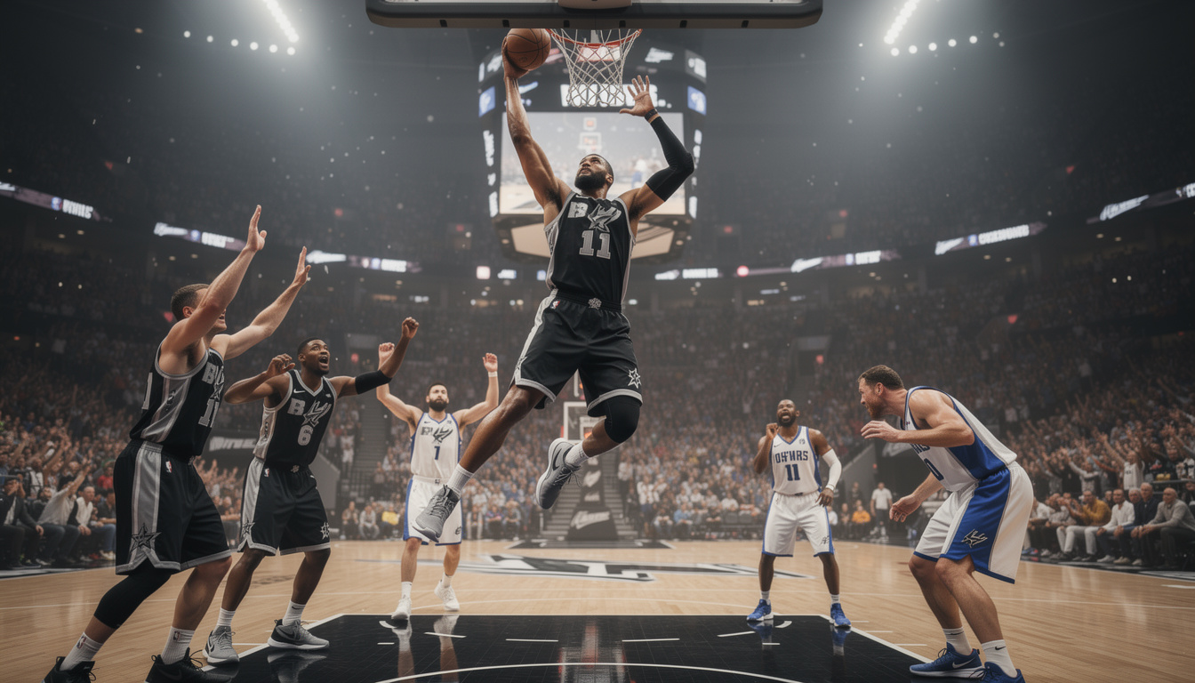 NBA : Victor Wembanyama éclaire les Spurs, qui écrasent le Thunder pour ...